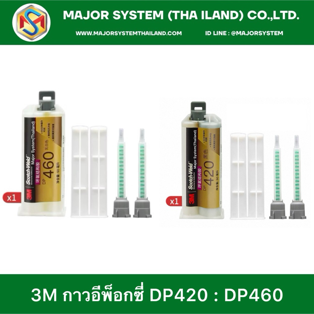 3M DP460 DP420 กาวอีพอกซี่ Scotch-Weld Epoxy Adhesive กาวอีพอกซี่แบบ ...