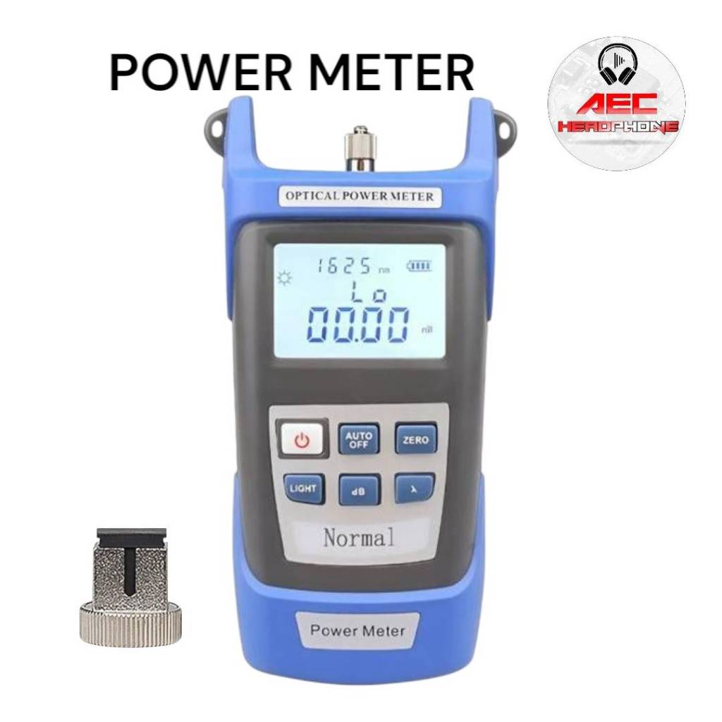 Power Meter FTTH Fiber Optical เครื่องวัดกำลังแสงใน สาย ไฟเบอร์ ออฟ ติก ...
