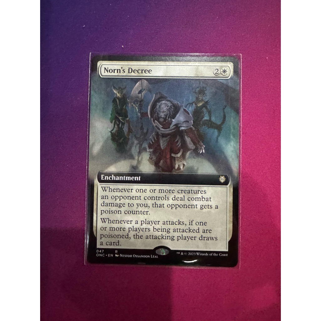 MTG Phyrexia: All Will Be One Commander Decks Variants: Norn's Decree ...