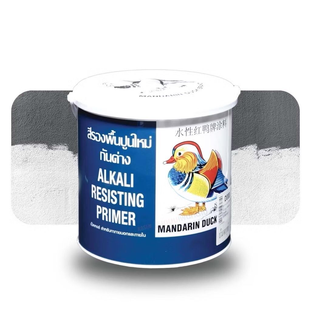 TOA Mandarin Duck Alkali resist Primer รองพื้นปูนใหม่ ทีโอเอ เป็ดหงส์ ...