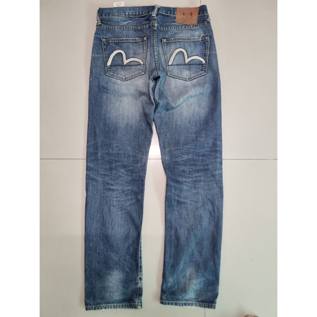 กางเกงยีนส์ผู้ชาย Evisu 32×43 | Shopee Thailand