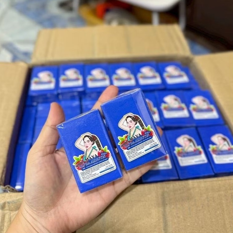 💙เรทส่ง10ก้อน MAYA SOAPสูตรใหม่ สูตรอัลฟ่าอาบูติน( รวมส่งแล้ว ...