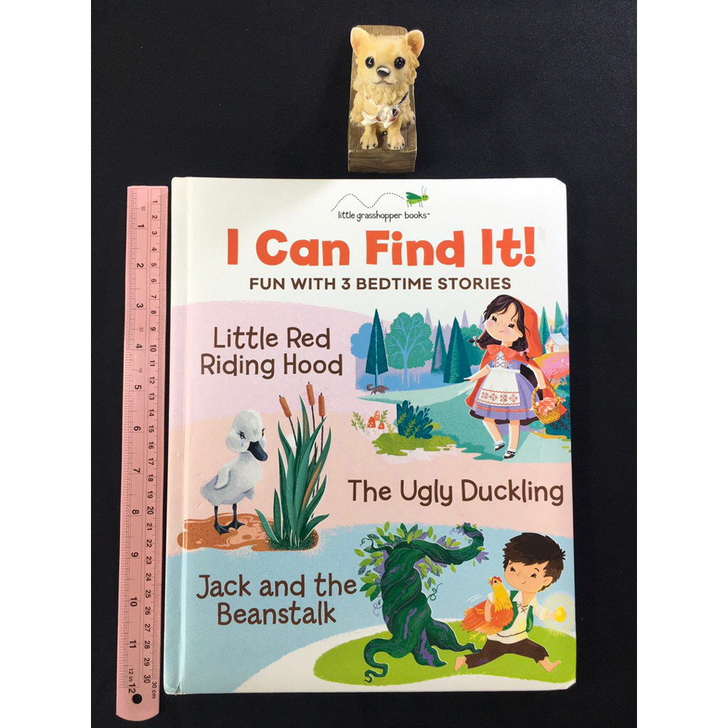I Can Find It Fun with 3 Bedtime stories (ขอบปกมีตำหนิฉีกเล็กน้อย ...