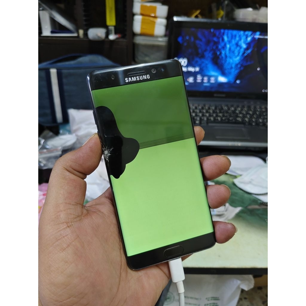 samsung galaxy note fan edition จอแตกอะไหล่ | Shopee Thailand