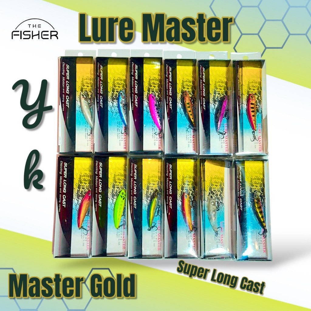 A12 Lure Master เหยื่อปลั๊ก รุ่น YK (Super Long Cast) ขนาด 5 ซม น้ำหนัก 5 กรัม | Shopee Thailand