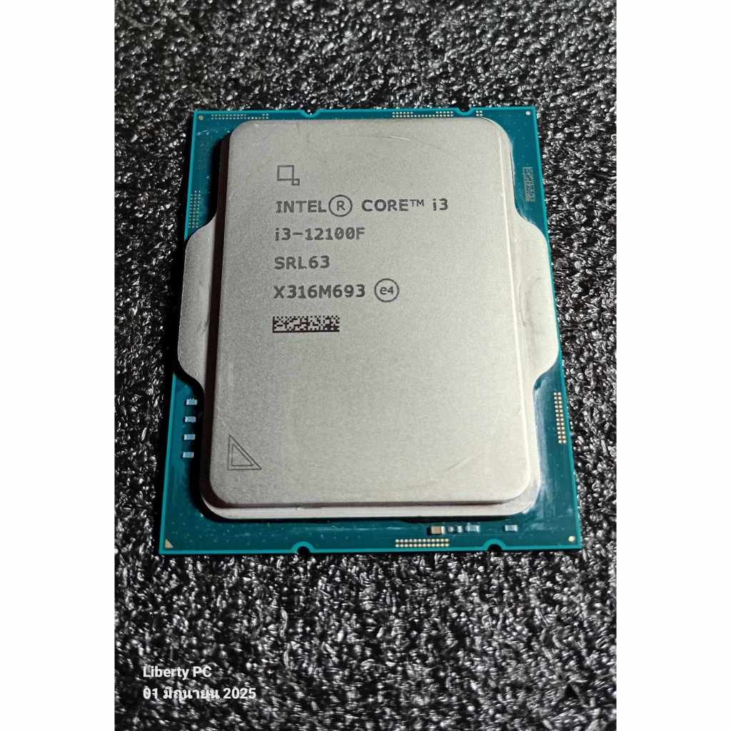 CPU (ซีพียู) INTEL CORE I3-12100F 3.3 GHz (SOCKET LGA 1700) Turbo 4.3 ...