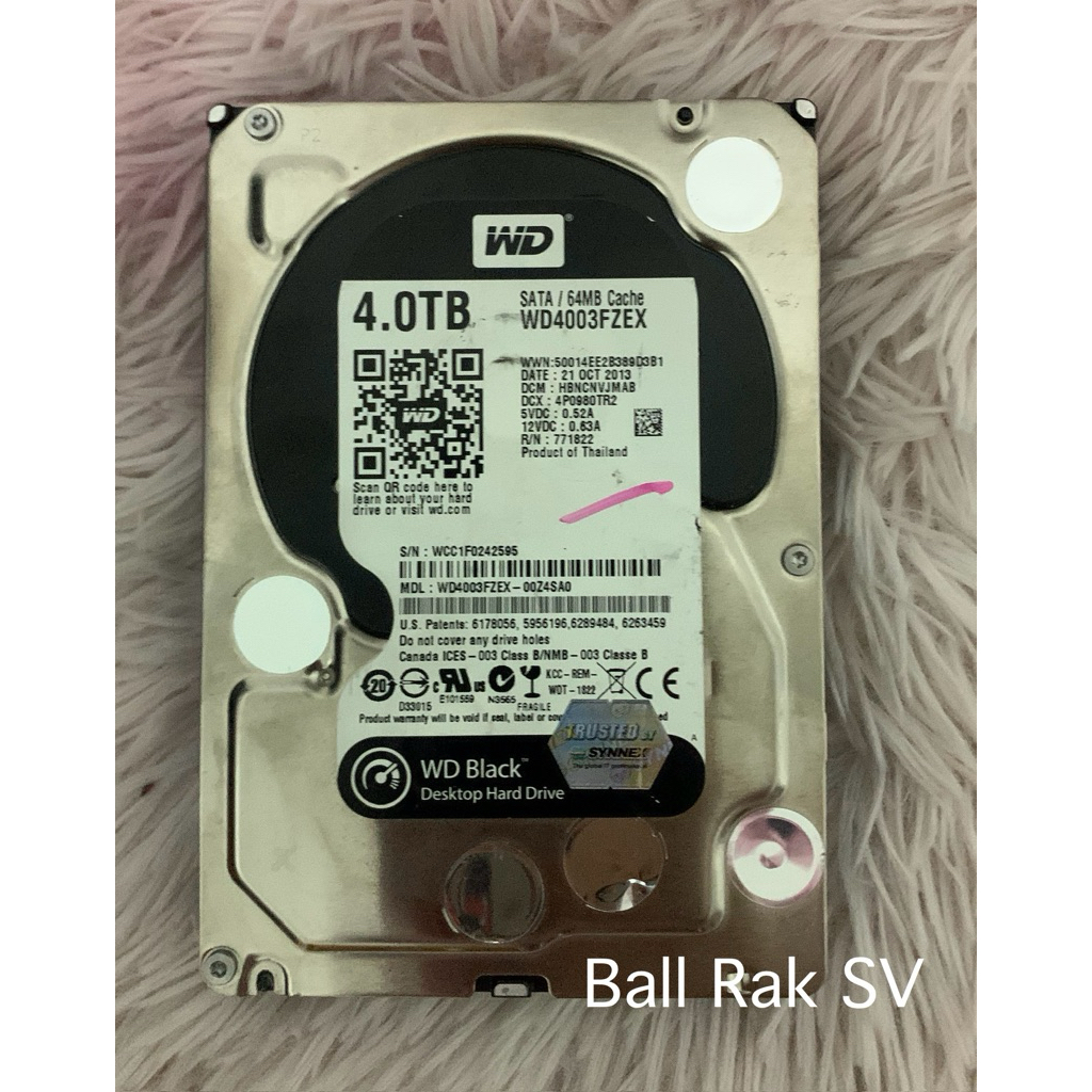 Harddisk (ฮาร์ดดิสก์)HDD WD 4 TB | Shopee Thailand