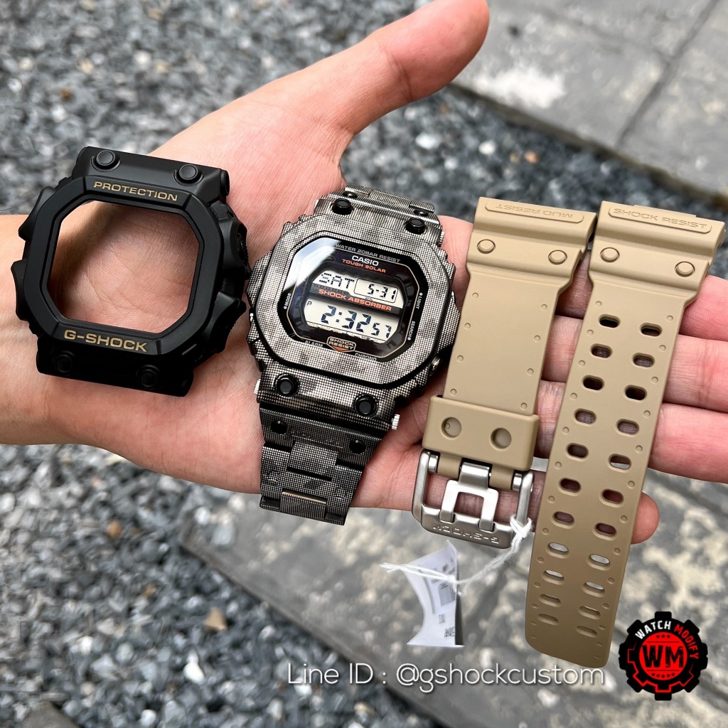 G-Shock Camel Desert Camo Steel Full Metal | Shopee Thailand
