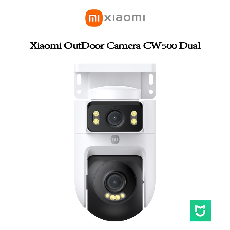 XIAOMI Outdoor Camera CW500 Dual Camera 2in1 2เลนดูคู่กัน กล้องวงจรปิด ...