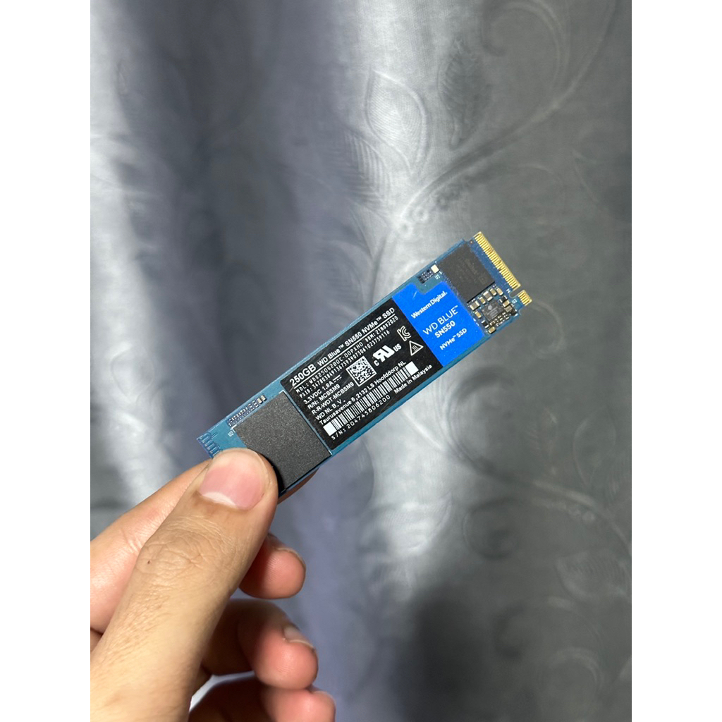 250 GB SSD (เอสเอสดี) WD BLUE SN550 PCIe/NVMe M.2 2280 (มีของพร้อมจัดส่ง) | Shopee Thailand