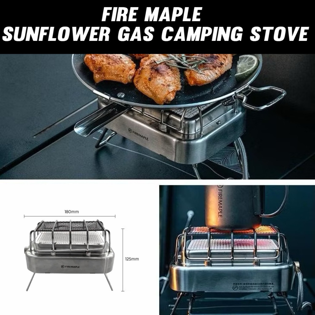 🔥รุ่นใหม่🔥เตาแก็ส Fire Maple Sunflower Gas Camping Stove เตาแก๊สเดินป่า ...