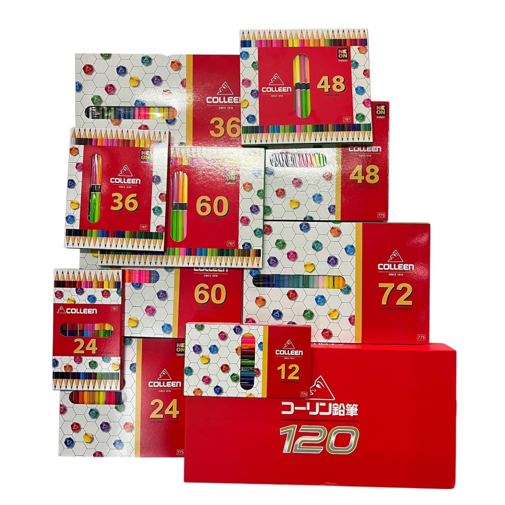 สีไม้ คอลลีน colleen 72สี - 120สี | Shopee Thailand