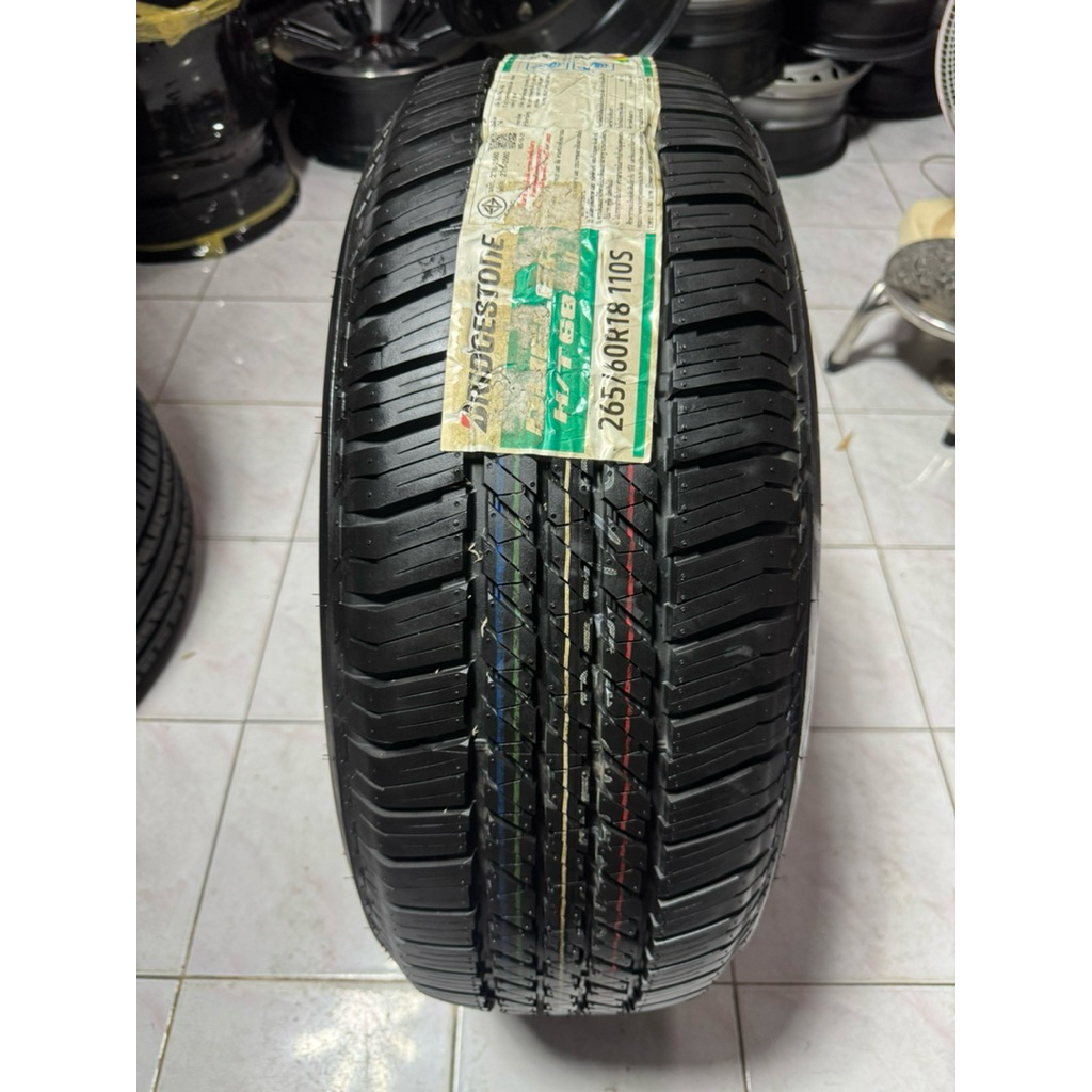 BRIDGESTONE 265/60R18 ยางรถยนต์ DUELER H/T 68411 1 เส้น (ผลิตปี2024) | Shopee Thailand