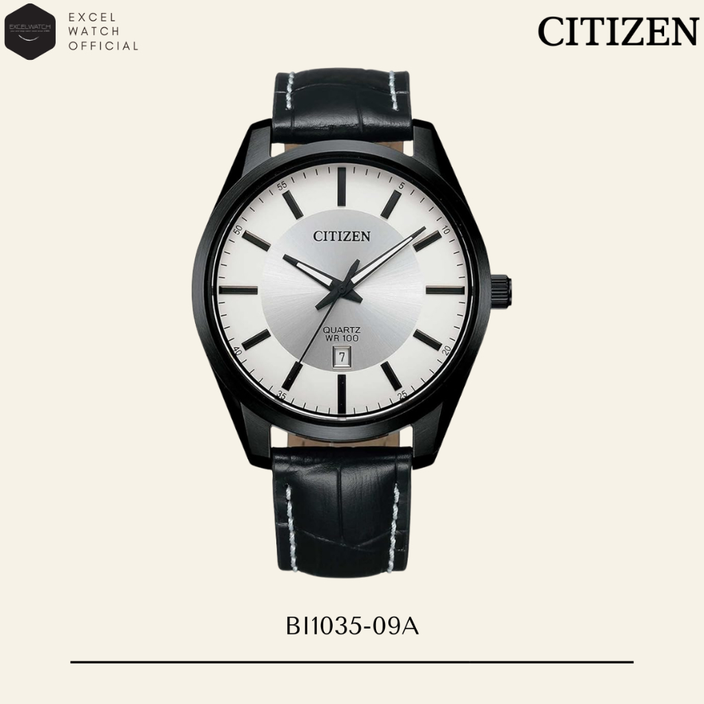 [ Excel Watch ] CITIZEN นาฬิกาซิติเซน รุ่น BI1035-09A Quartz | Shopee ...