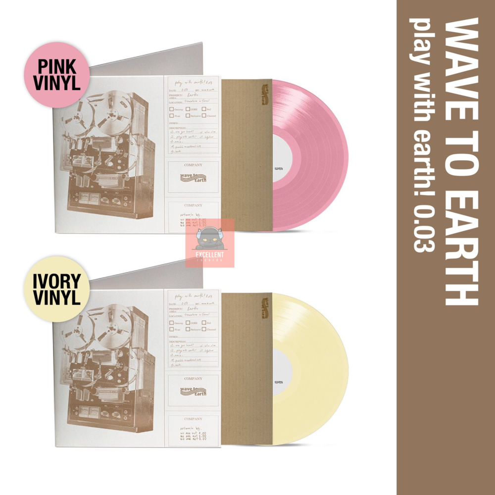 ️ PRE-ORDER แผ่นเสียง : WAVE TO EARTH - PLAY WITH EARTH! 0.03 | Shopee ...