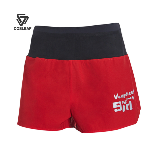 Cosleaf กางเกงวิ่งผู้หญิง ขาสั้น ทรงสปอร์ต มีกระเป๋าหลัง+รอบเอว มีซับใน ...