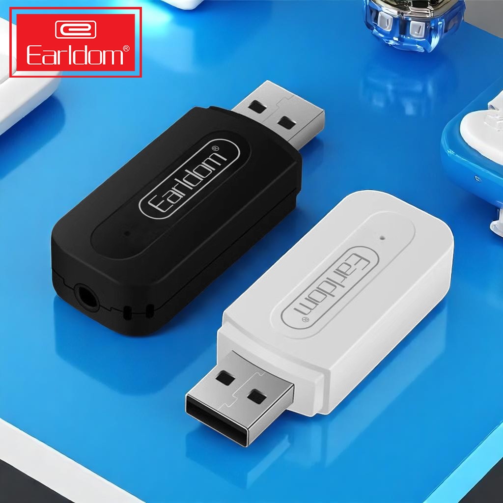ตัวรับสัญญาณเสียง Bluetooth Earldom ET-M22 Bluetooth Receiver | Shopee ...