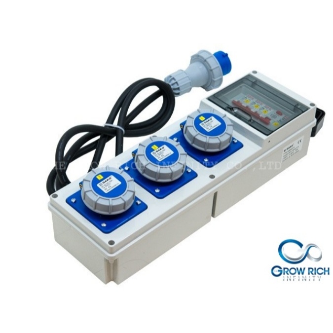 DAKO กล่องปลั๊กกระจายไฟ (DISTRIBUTION BOXES) 2P+E 16A 230V IP55 รุ่น ...