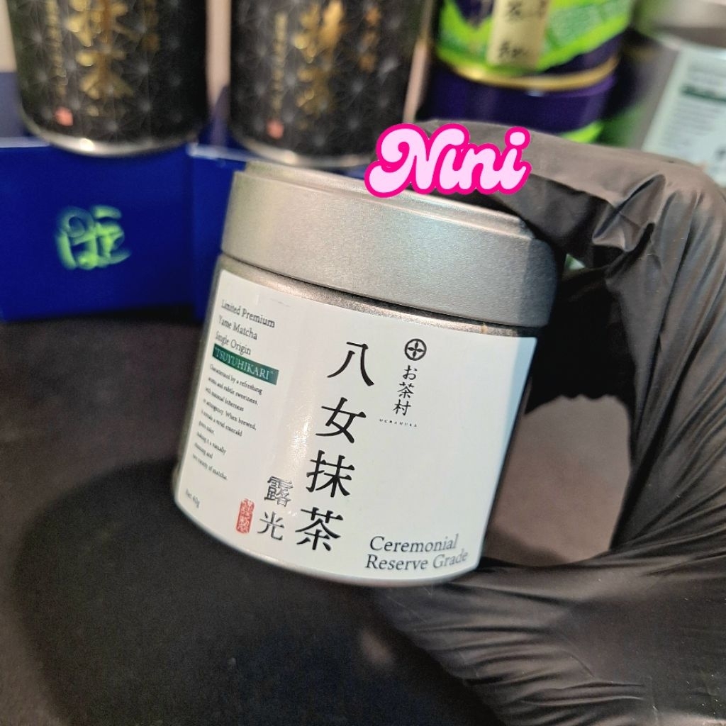 [พร้อมส่ง] มัทฉะ TSUYUHIKARI จาก Ochamura Yame matcha ขนาด 40g 1 กระปุก ...