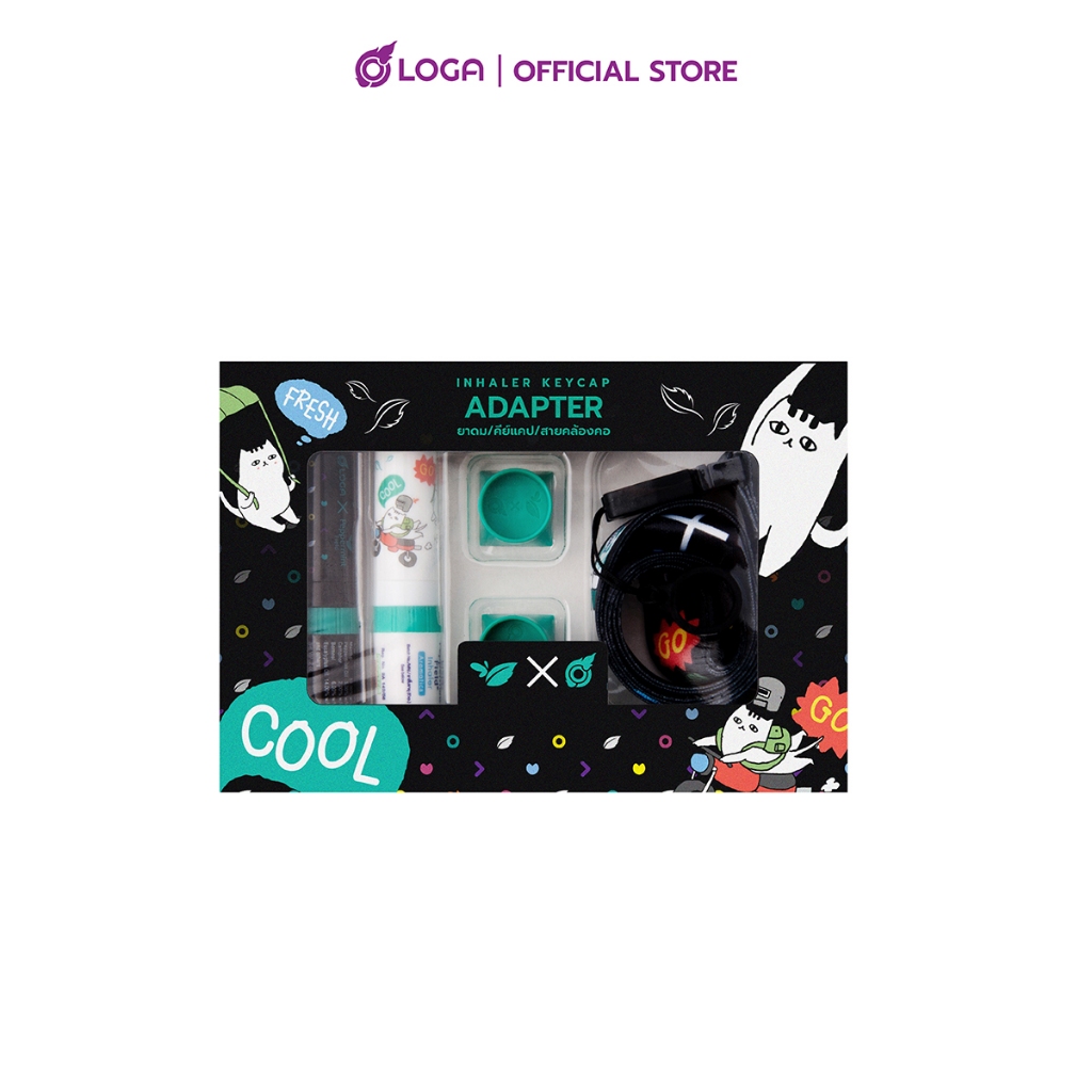 LOGA x Peppermint Field : Inhaler Keycap Adapter | Shopee Thailand