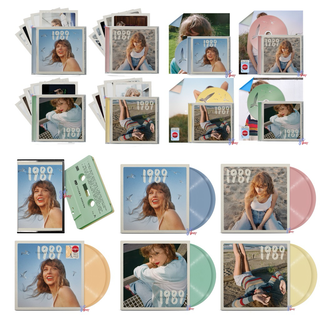 (พร้อมส่ง) Taylor Swift - 1989 Taylor’s Version CD / Vinyl / แผ่นเสียง / สินค้า Official ของแท้ ...