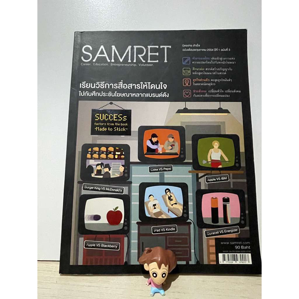 นิตยสาร สำเร็จ SAMRET เรียนวิธีการสื่อสารให้โดนใจ | Shopee Thailand