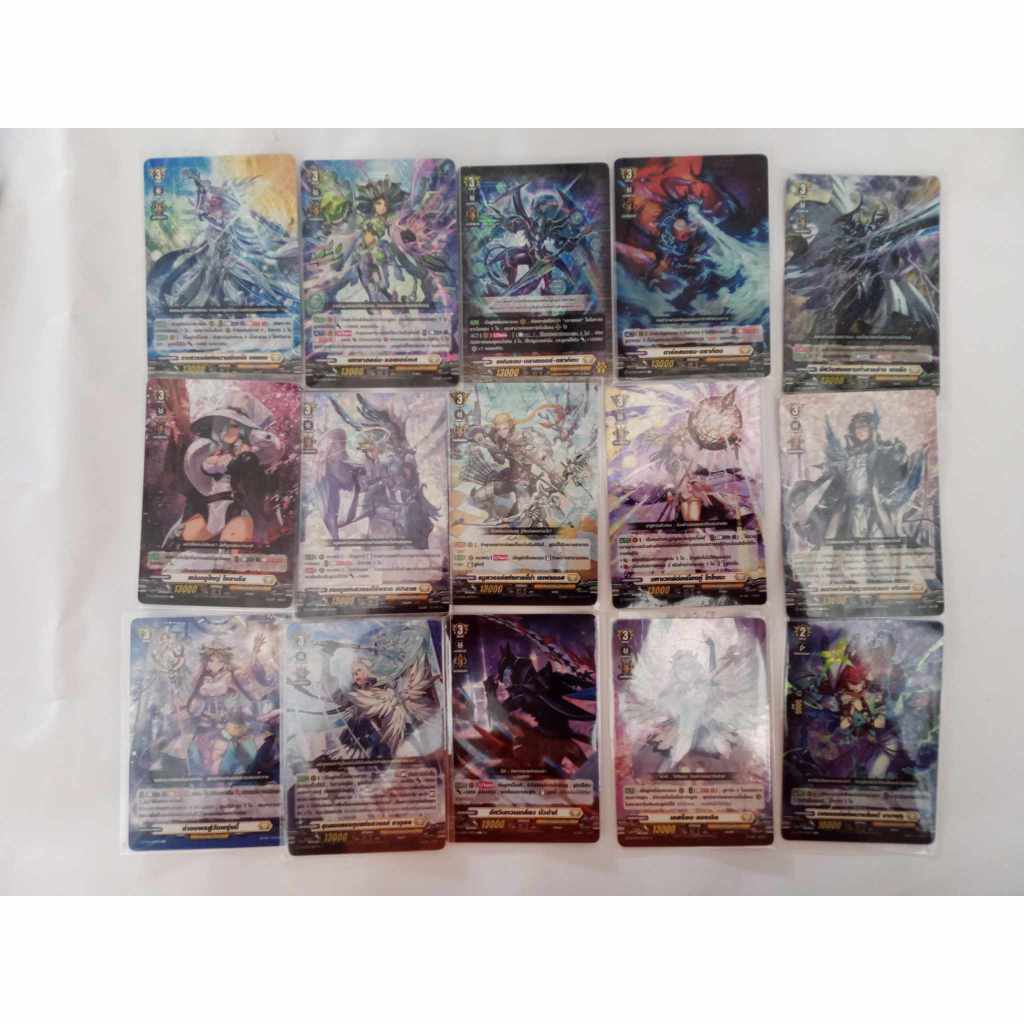 Vanguard overdress แยกใบการ์ดฟรอย D-CP01ถึงD-CP03 สีเหลือง | Shopee ...