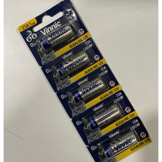 Vinnic L1028F/23A 12V แผง5ก้อน(ถ่านรีโมท) | Shopee Thailand