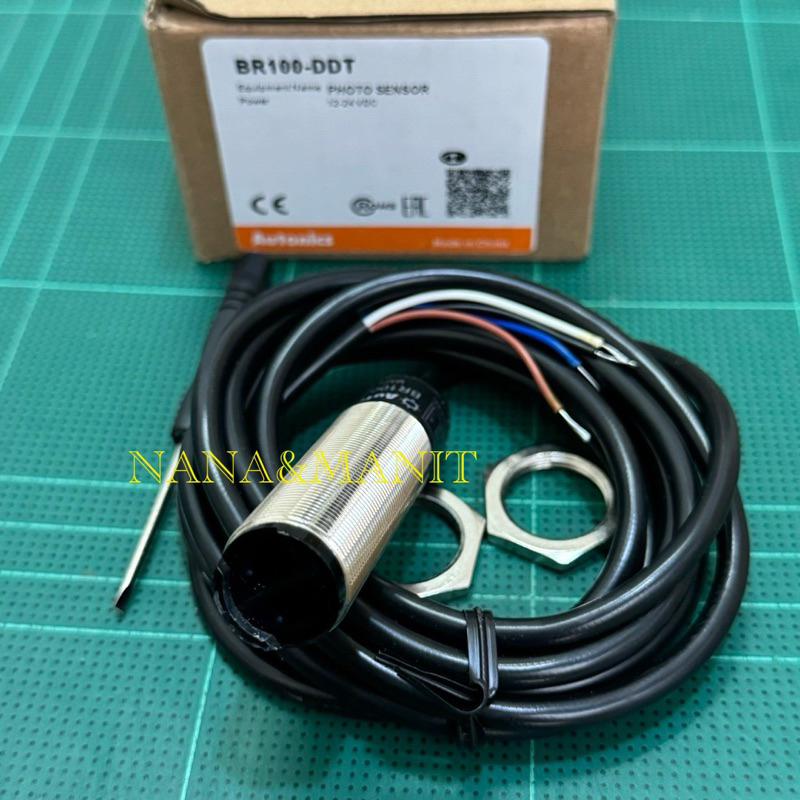 BR100-DDT Photo Sensor เอาท์พุต PNP มีสินค้า พร้อมส่งในไทย | Shopee ...