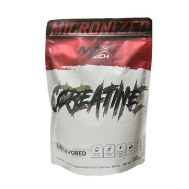 MAXTECH Creatine Micronized+4 ครีเอทีน เพิ่มความแข็งแกร่ง ช่วยเร่งการ ...