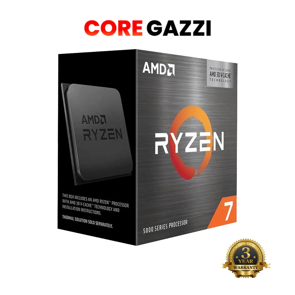 CPU (ซีพียู) AMD RYZEN 7 5700X3D (SOCKET AM4) ประกัน 3 ปี | Shopee Thailand