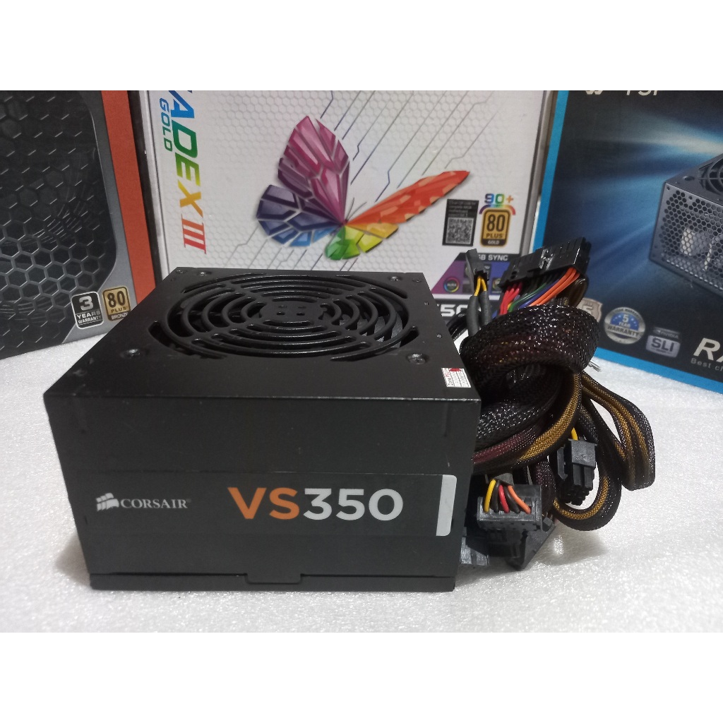 PSU ประกัน 1เดือน Corsair VS350 350W 80+White มือ2 / power supply ...