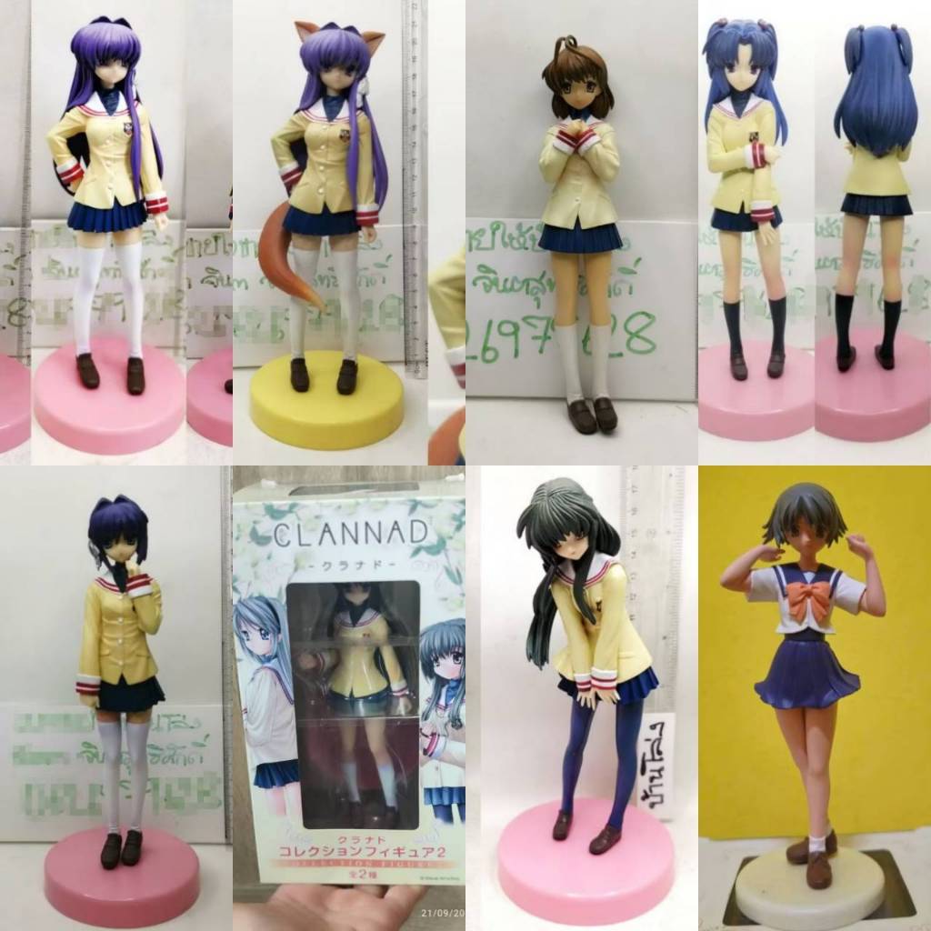 (แท้/มือ2)⭐FuRyu Clannad Collection Figure Ryou,Kotomi,FURUKAWA,Kyo ...
