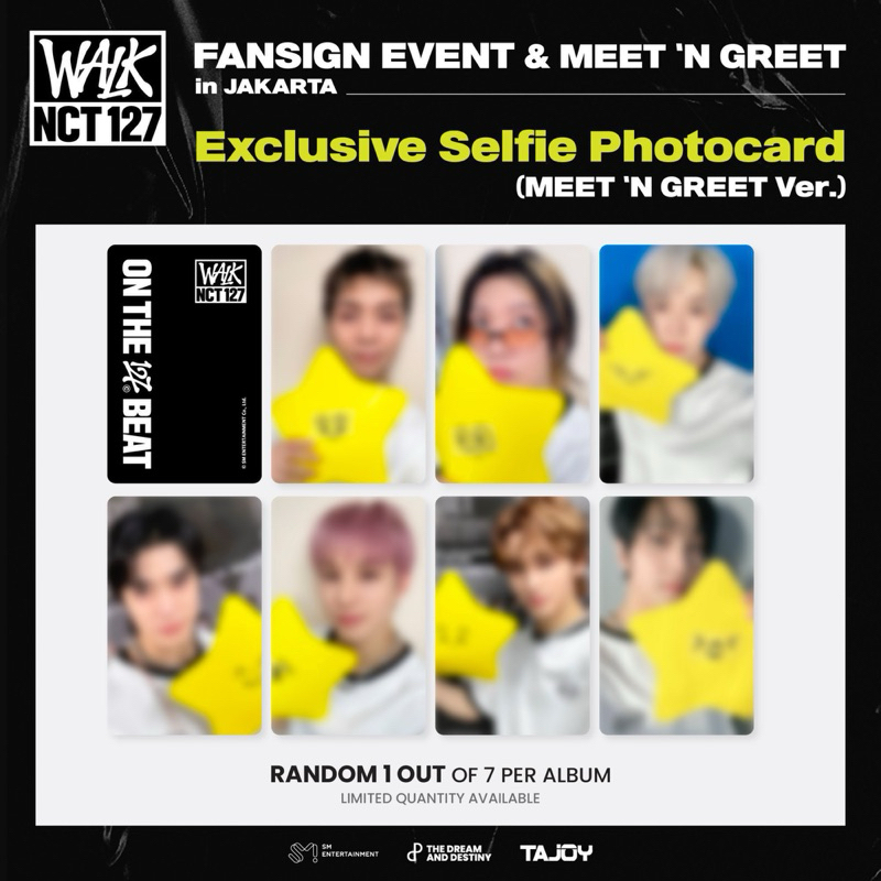 [ พร้อมส่ง ] NCT 127 [ WALK ] - fansign event & meet 'N greet in jakarta (ปลาดาว) | Shopee Thailand