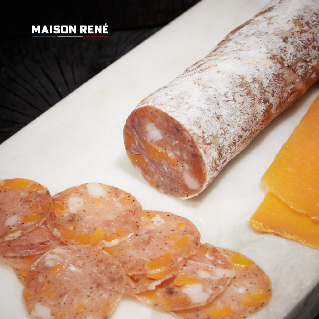 Saucisson sec Mimolette 152g(ไส้กรอกหมูมิโมเลต) | Shopee Thailand