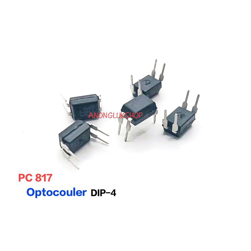 ราคาต่อ 10ตัว 👉👉 PC817 IC 817 Opto coupler Dip-4 ไอซีออปโต้ 817 ขาลงป ...