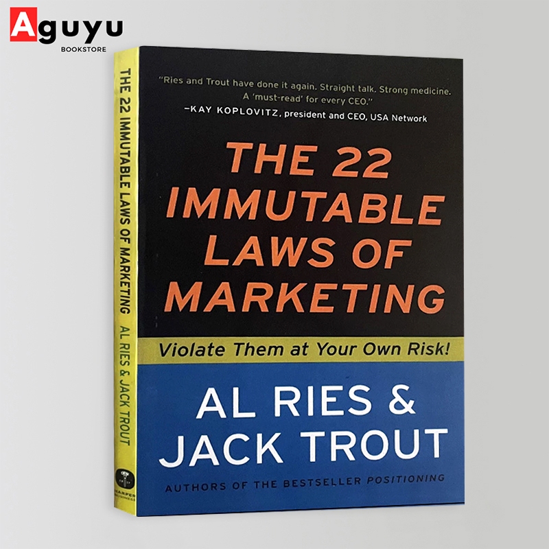 【หนังสือภาษาอังกฤษ】The 22 Immutable Laws of Marketing By Al Ries & Jack ...
