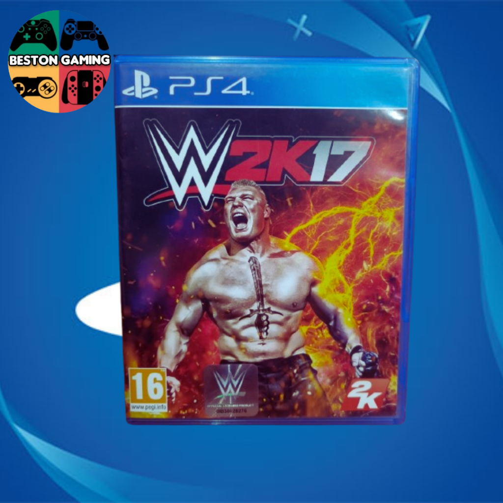 Ps4 แผ่น ps4 มวยปล้ำ W2K17 (มือ2) | Shopee Thailand