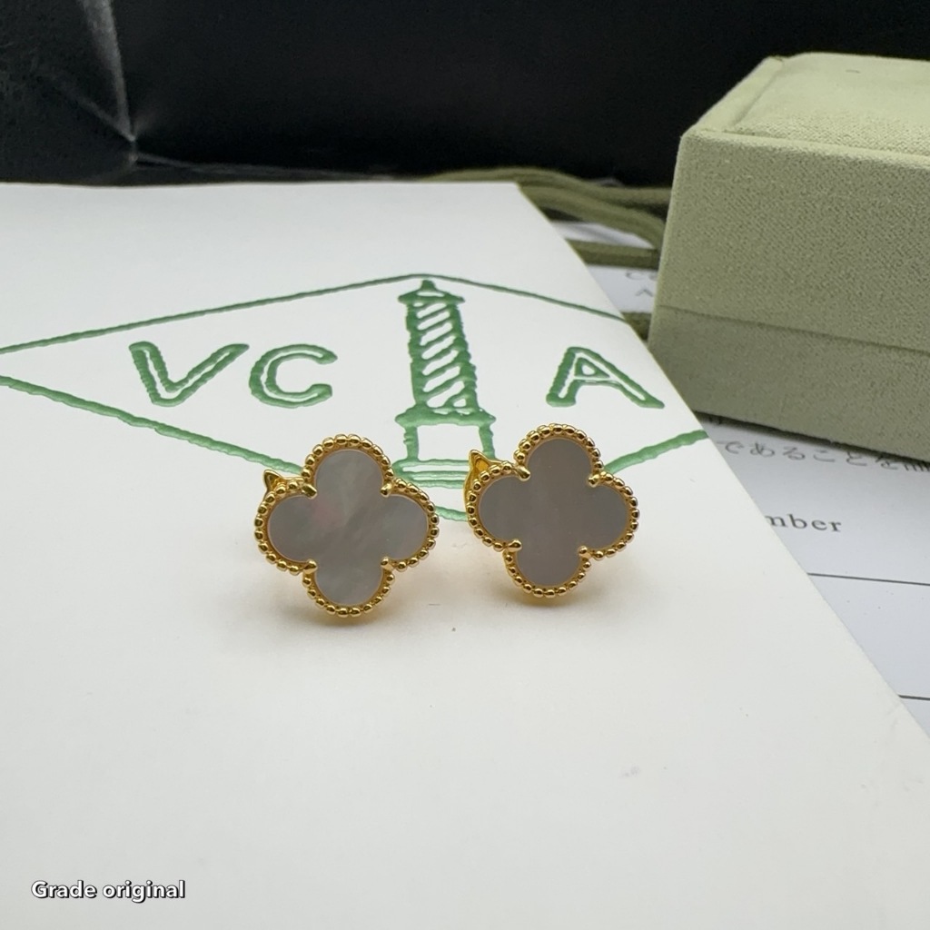ต่างหู Van Cleef งานออริ สวยมากตัวท็อป #* | Shopee Thailand