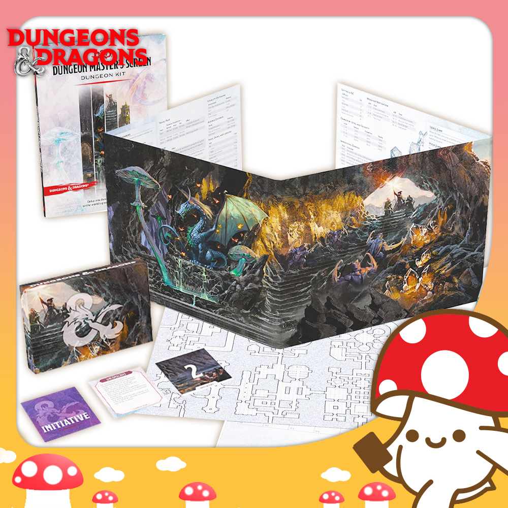 D&D : Dungeon Master's Screen - Dungeon Kit จาก Kinoko Card Game Shop | ฉากกั้น DM Dungeons ...
