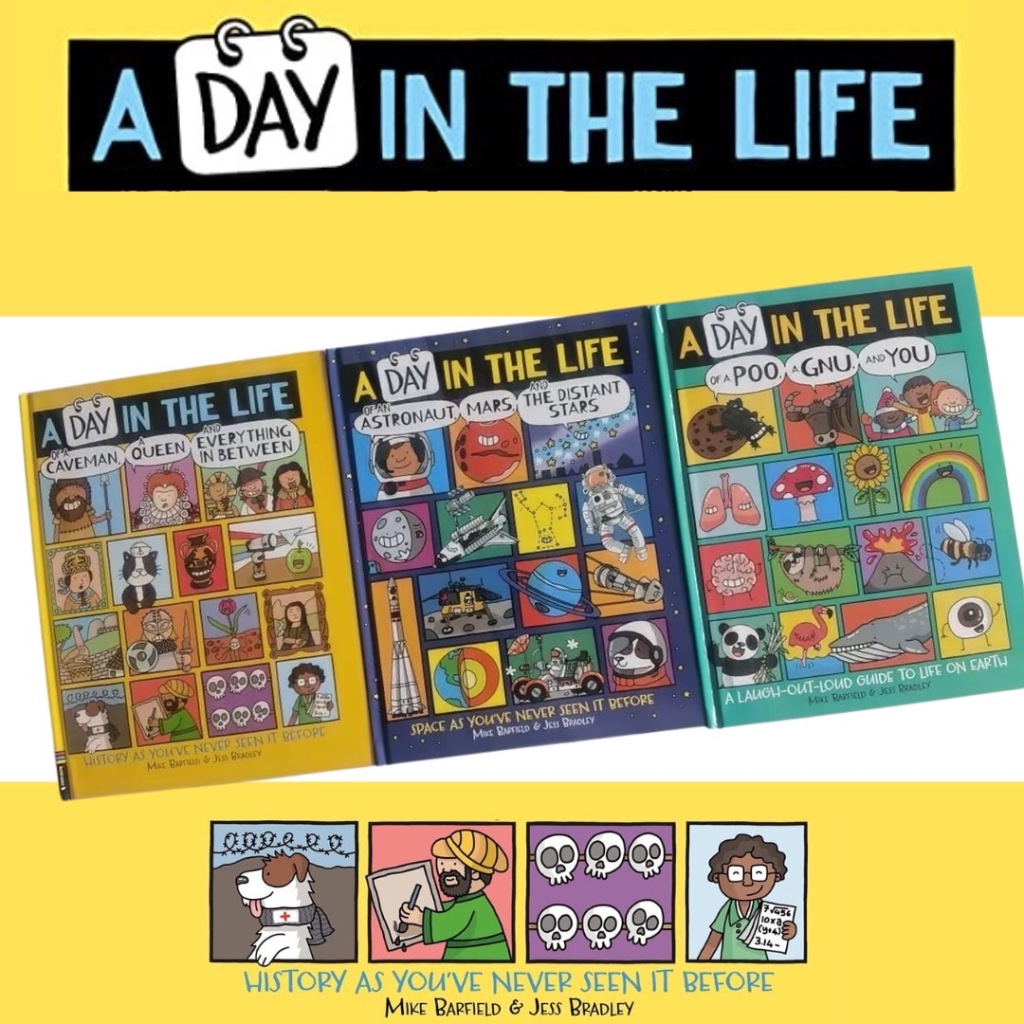 หนังสือชุด A Day in the life (ชุด 3 เล่ม) of a poo , gnu and you ...
