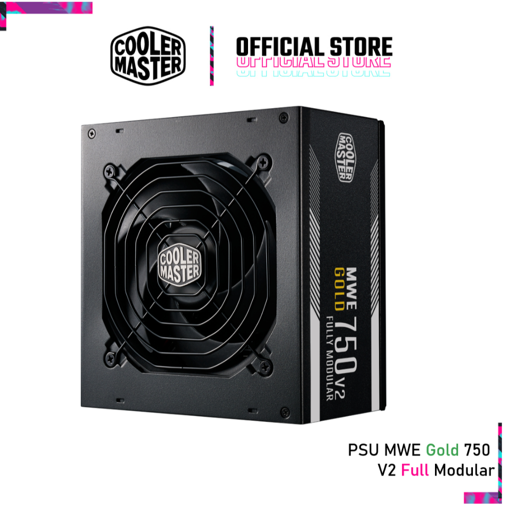 Cooler Master PSU MWE Gold V2,FM 750W 12VHPWR A/EU (MPE-7501-AFAAG-3EU ...