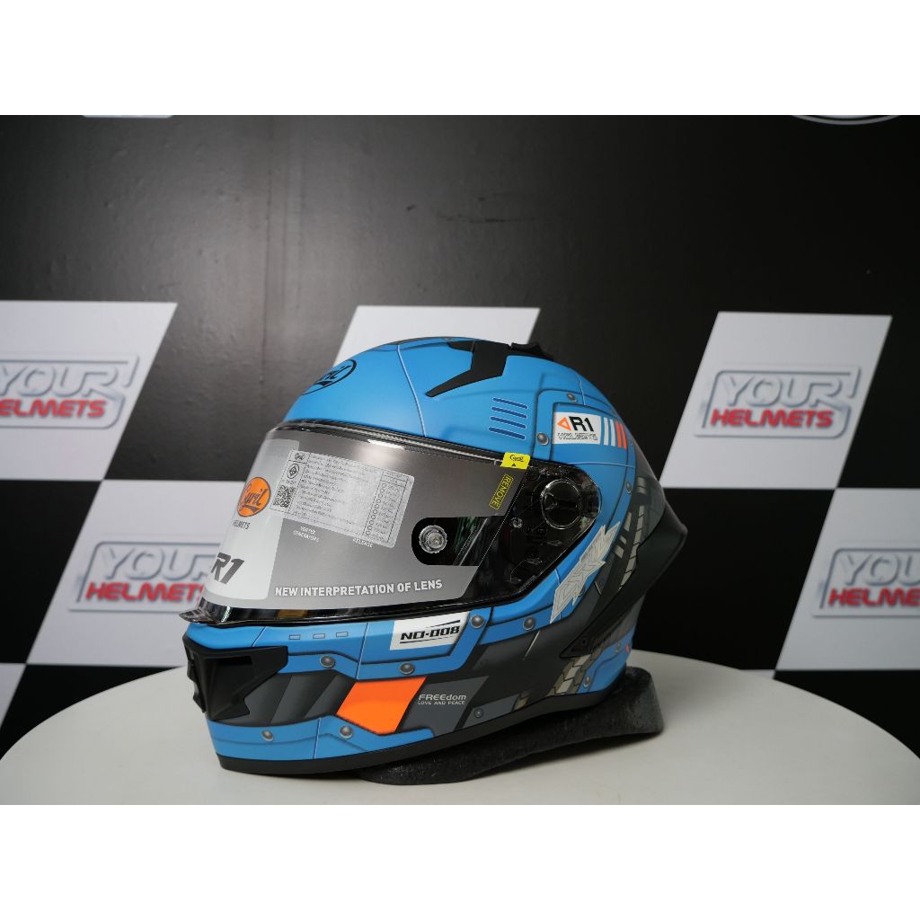 ใหม่!!! หมวกกันน็อค Cyril R1 หมวกกันน็อคมอเตอร์ไซค์ Full Face Racing ...