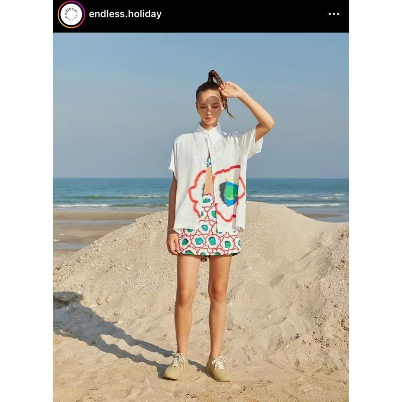 endless holiday Used มีตำหนิด้ายรัน แจ้งตำหนิแล้วไม่รับคืนทุกกรณีค่า ...