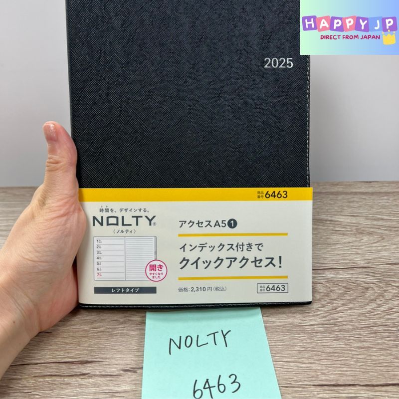NOLTY 2025 A5 Weekly Access Planner Starting from December 2024 ...