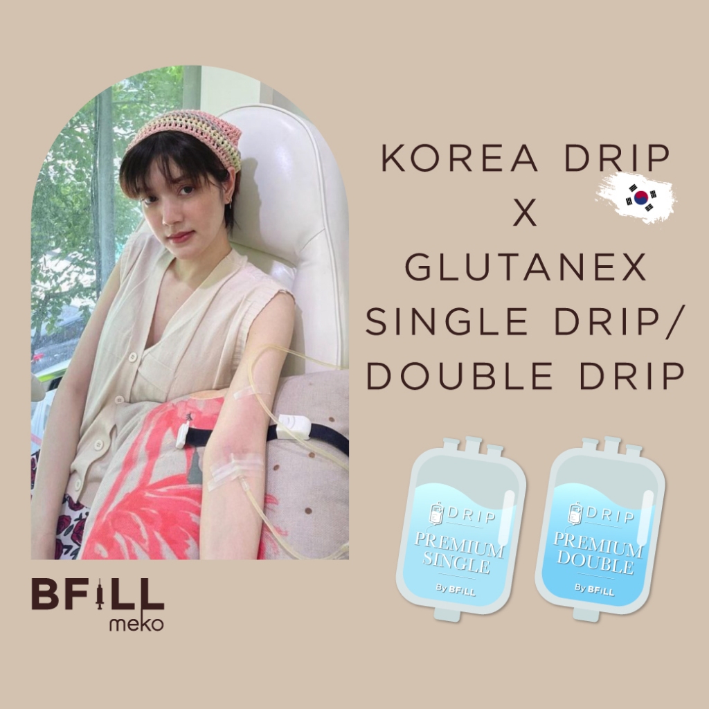 Korea Drip x Glutanex Single Drip /Double Drip / วิตามินผิวขาวสูตร ...