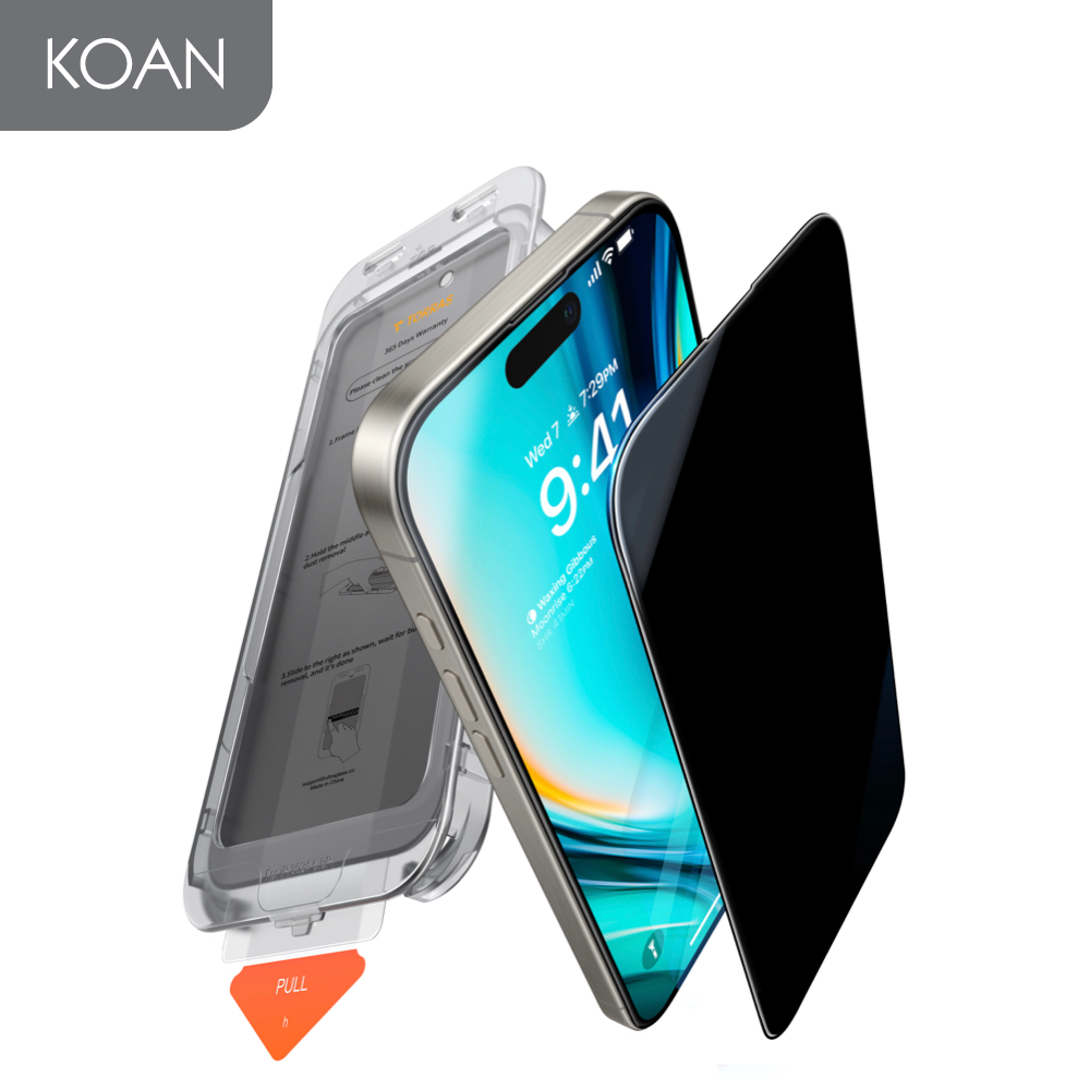 ฟิล์มกันรอย Torras Install Master Privacy Screen Protector - iP 16 Pro ...