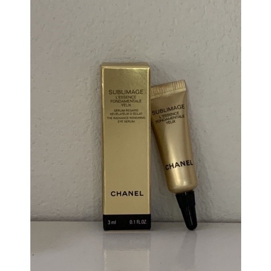 พร้อมส่ง Chanel sublimage L essence fondamentale yeux 3 ml อายเซรั่ม | Shopee Thailand