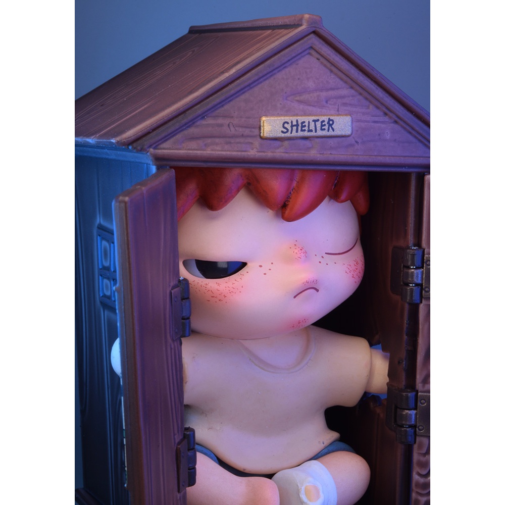 Art toy POP MART Hirono Shelter Series - Mantel Clock ฮิโรโนะ ตู้นาฬิกา ...