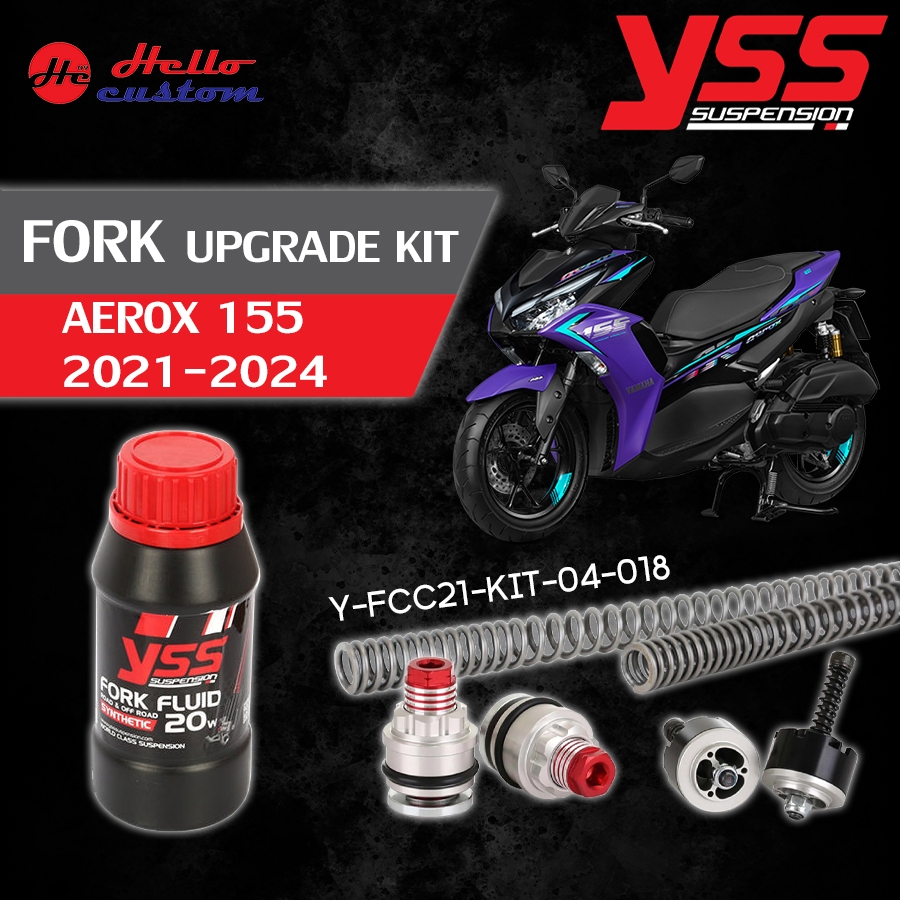 ชุดอัพเกรด โช้คหน้า YSS FORK UPGRADE KIT AEROX 2021-2024 | Shopee Thailand